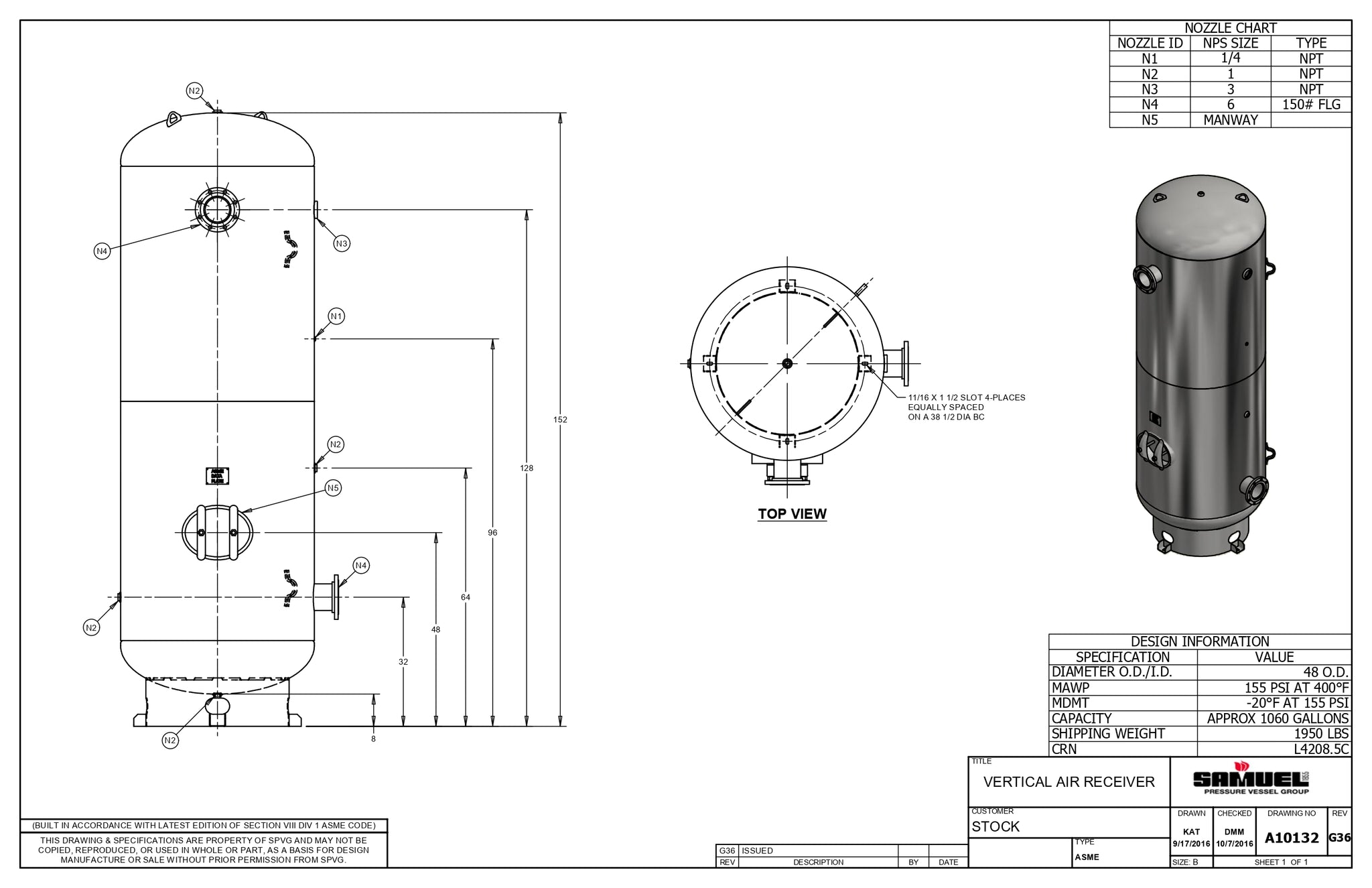 A10132 – Samuel Pressure Vessel Group