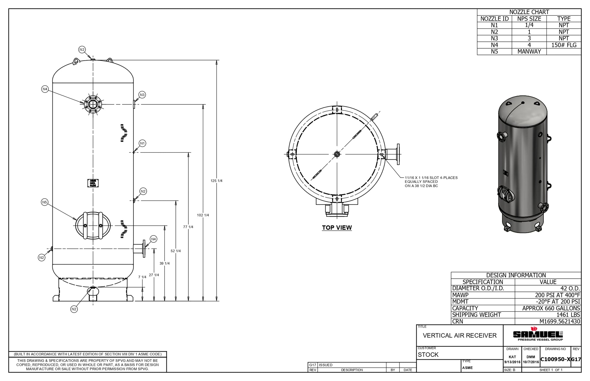 C100950-X – Samuel Pressure Vessel Group