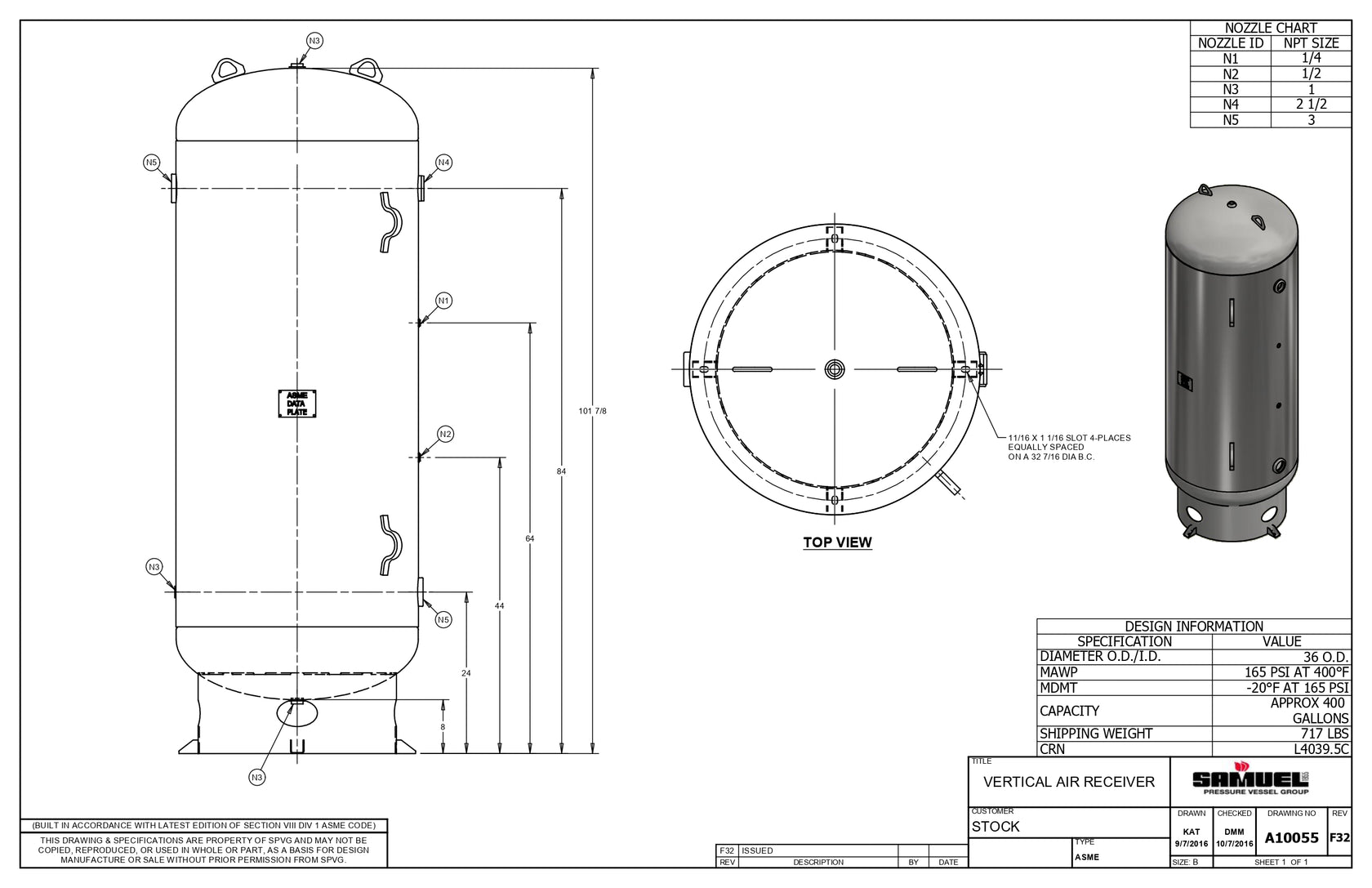A10055 – Samuel Pressure Vessel Group
